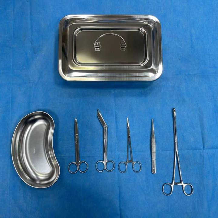 Surgical Dressing Kit Box - Medical Wound Instrument Set