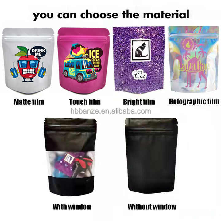 Personalized 1lb 2 Lb 16oz One Pound Mylar Plastic Laminated Smell ...