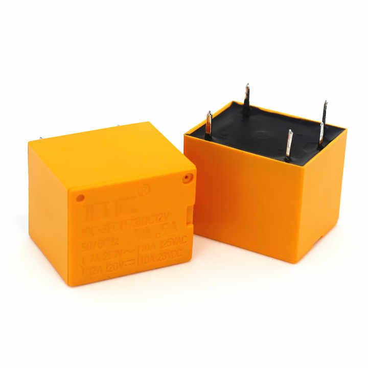 Yellow Power Rele JQC-3FC Dc12v 7a Mini Sugar Cube T73 Relay