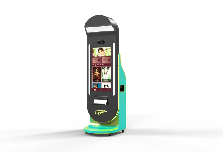 32 Inch Photo Booth Passport Photo Booth Printer Vending Machine ...