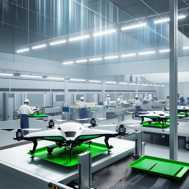 Advanced Unmanned Aircraft Assembly Production Line for High ...