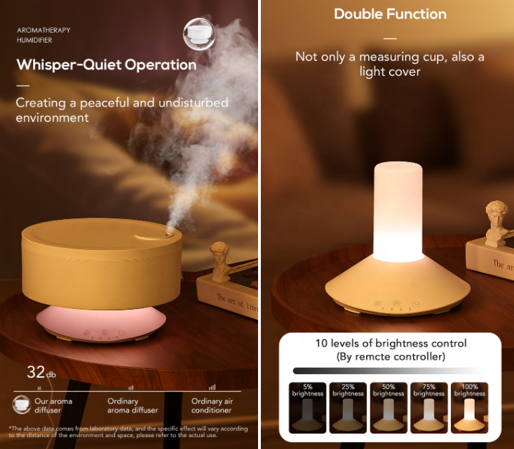 Essential Oil Diffuser Humidifier with CE Rohs Certification