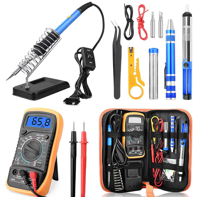 60W Soldering Kit With Multimeter - Bht Store