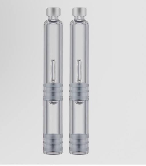 Dual Chamber Injection Pen Glass Cartridge 4ml Borosilicate Glass ...
