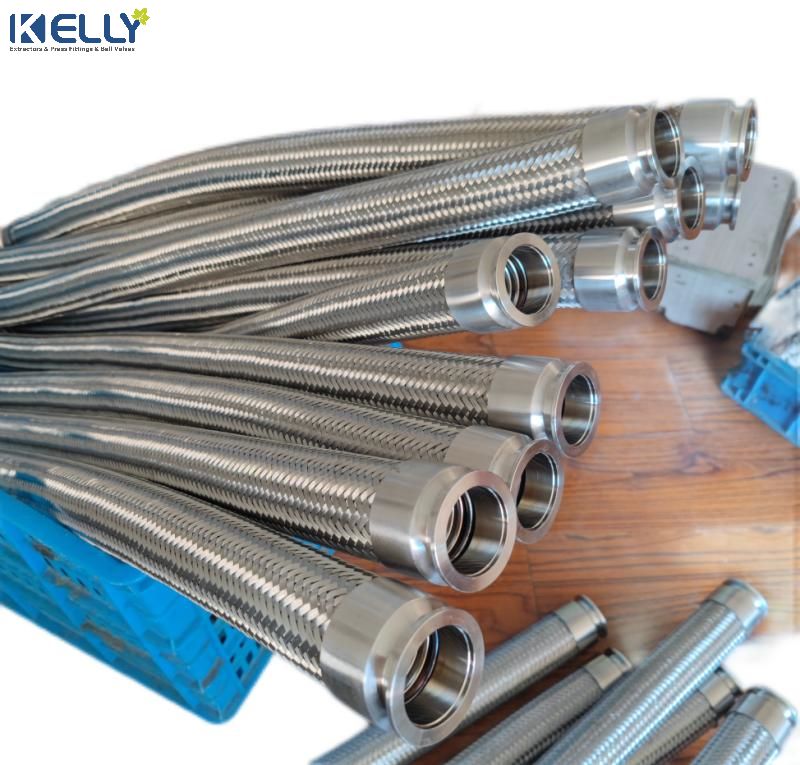 Stainless Steel Metal Hose With Female Threaded Connect 304 Stainless ...