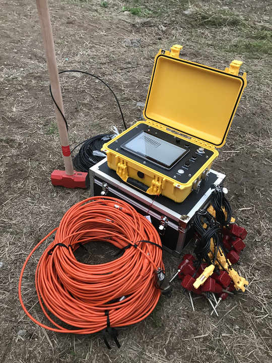 Micro Seismic Surveying Instrument - 24 Channel Seismograph