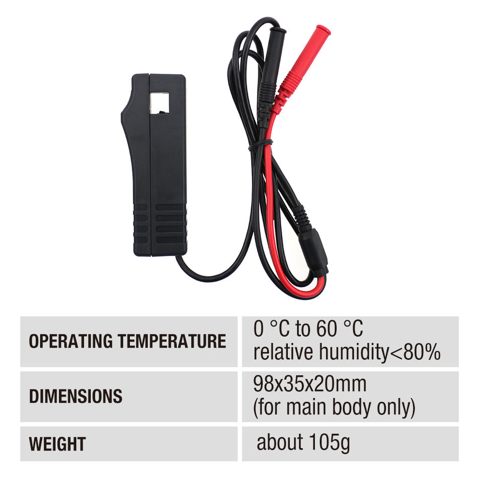 Allosun EA103 Multimeter Accessories - Spark Plug Signal Pick up Cable