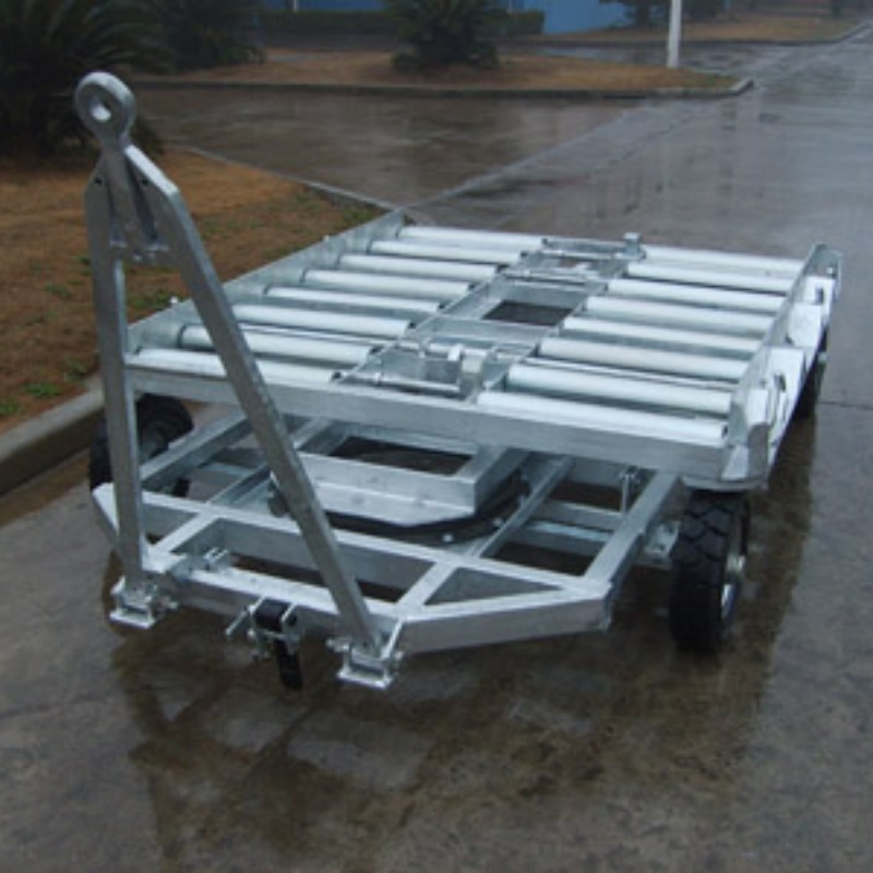 Wholesale Aviation Airport Container Dolly Durable Solid Tyre Design ...