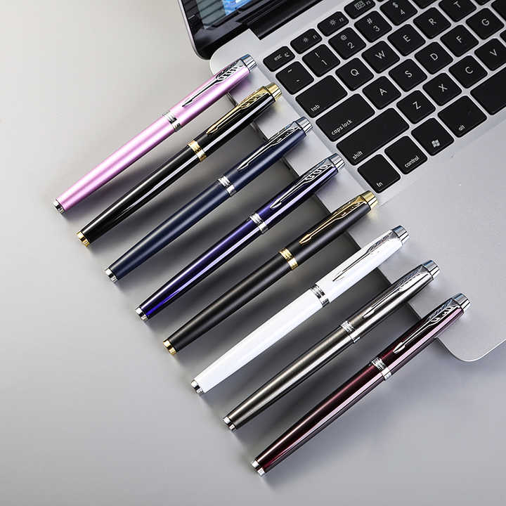 2024 New Luxury Gift Business Signature Matte Black Fountain Pen ...