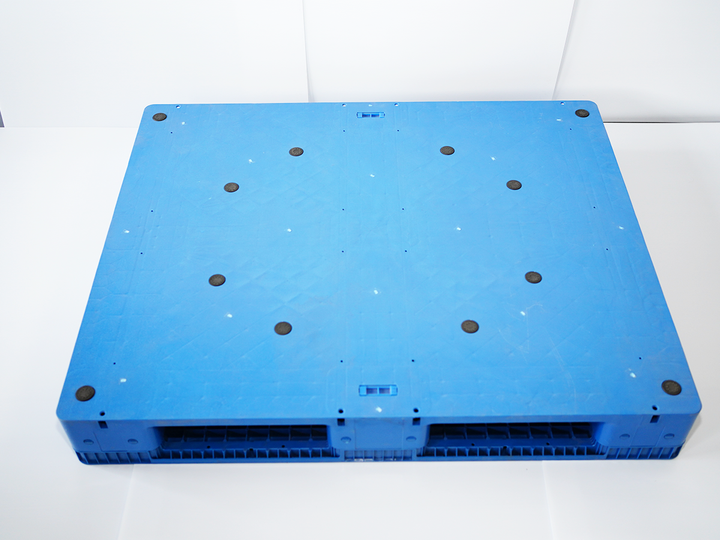 Heavy Duty HDPE Logistics Pallet Board Single Faced 4-Way Field Grid ...