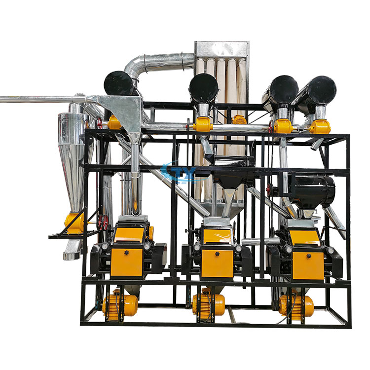 10t auto wheat flour mill plant industrial flour mill grinding machines ...