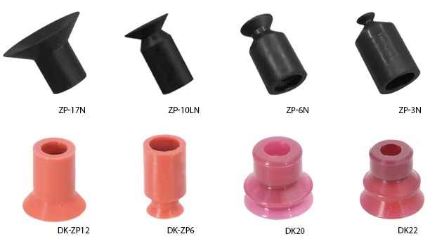 Single-Layer Vacuum Suction Cups - PA/PF/PFG Series for Industrial Use ...