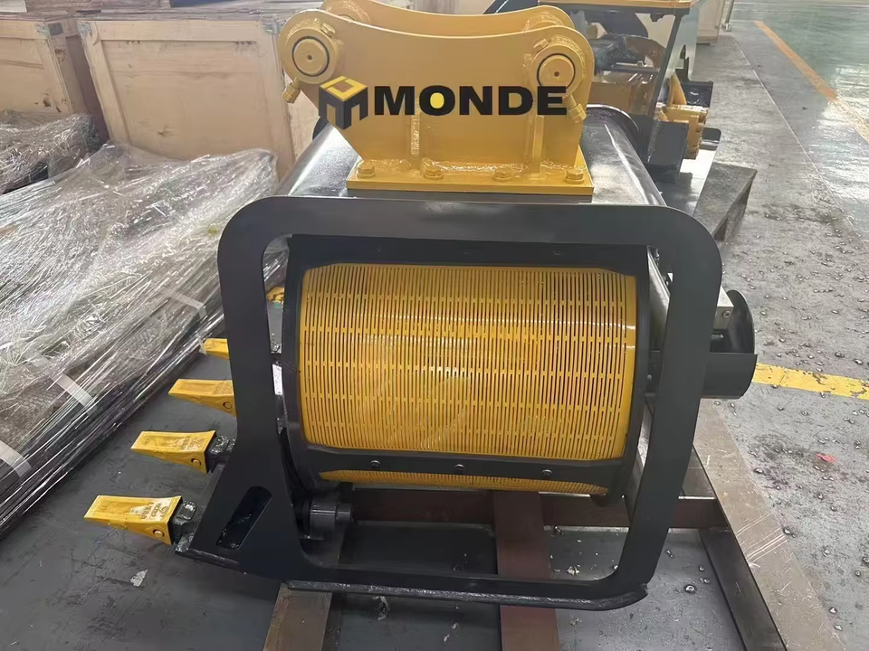 MONDE Rotating Screening Bucket Drum-Type Skeleton Bucket Dry Wet Dual ...