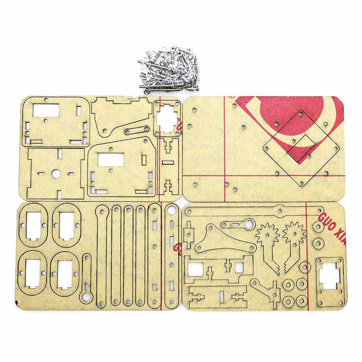 4 DOF Disassembly Acrylic Mechanical Arm Robot Kit