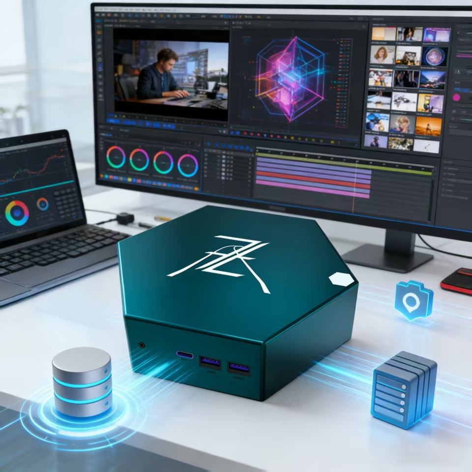 Mini PC Host High Speed Data Transmission BT5.2 for Small Design Studio ...