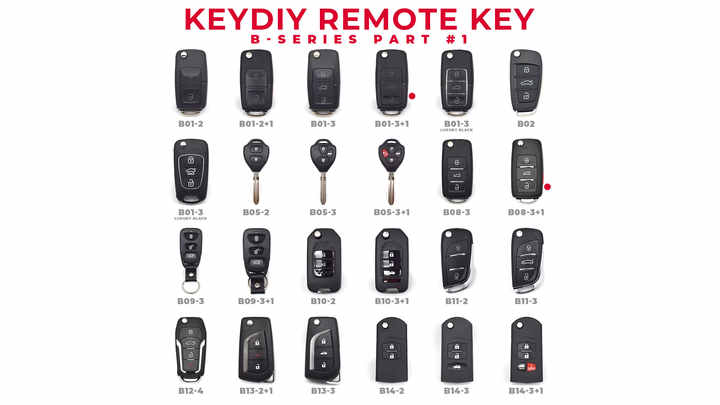 Promotional Remote Control Key Replacement 2 3 4 Button Keys Shell Case ...
