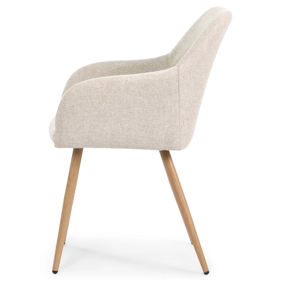 Modern Anti-Slip Fabric Dining Chair Soft Cushioning Urban-inspired ...