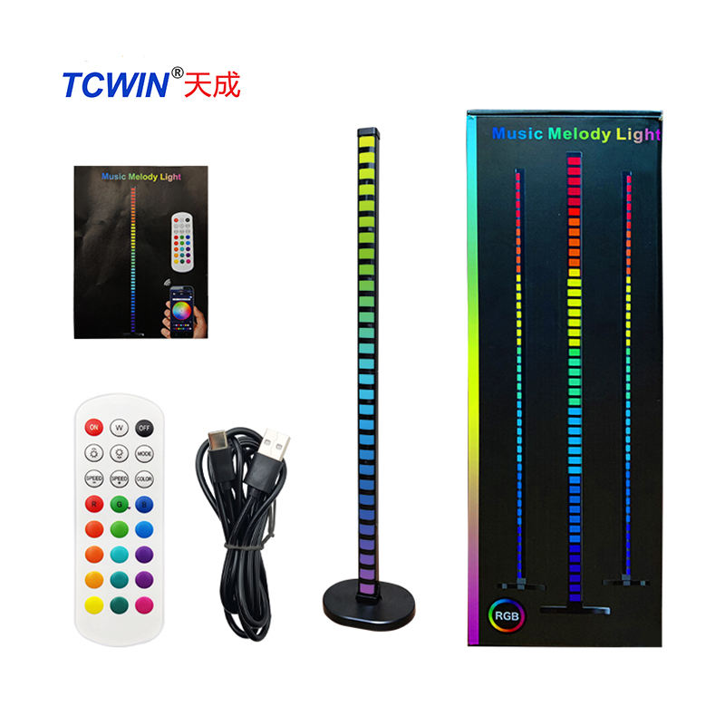 Sound Control LED Rhythm Light Color Change with Remote