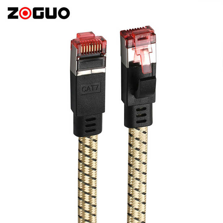 Cat 7 Ethernet Cable 10Gbps High Speed 5m SFTP Patch Cord Flat Design ...