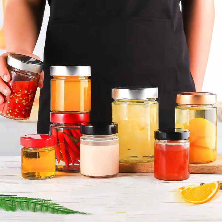 Wholesale European 12 Oz 1.5 Oz 454g Pot Jars Bulk Bottles Glass Honey ...