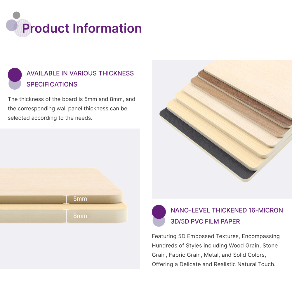 Élégant et polyvalent panneau mural baijax pour diverses utilisations ...