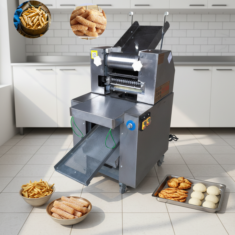 Small Automatic Chin Chin Cutting Machine Dough Cube Cutter for Home ...