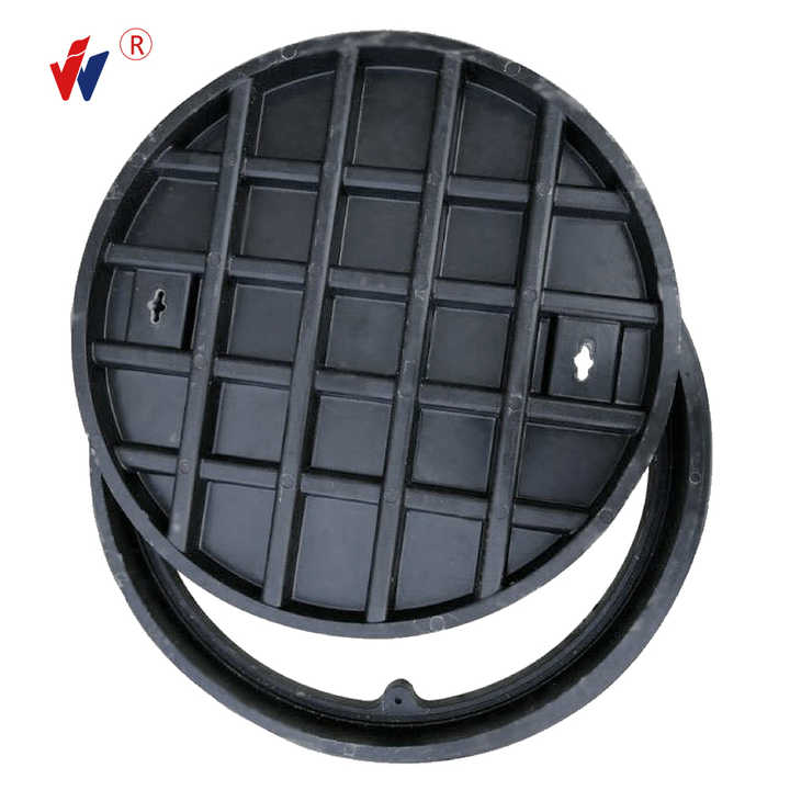 High Quality BMC/FRP Manhole Cover EN124 Standard Composite Manhole ...