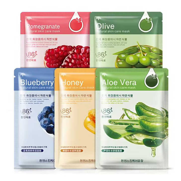 Facial Mask Plant Cosmetic SkinCare Beauty Moisturizing Oil Control ...