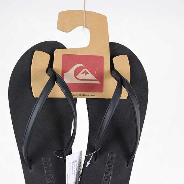 Eco-friendly Cardboard Flip Flops Hanger For Recyclable Packaging