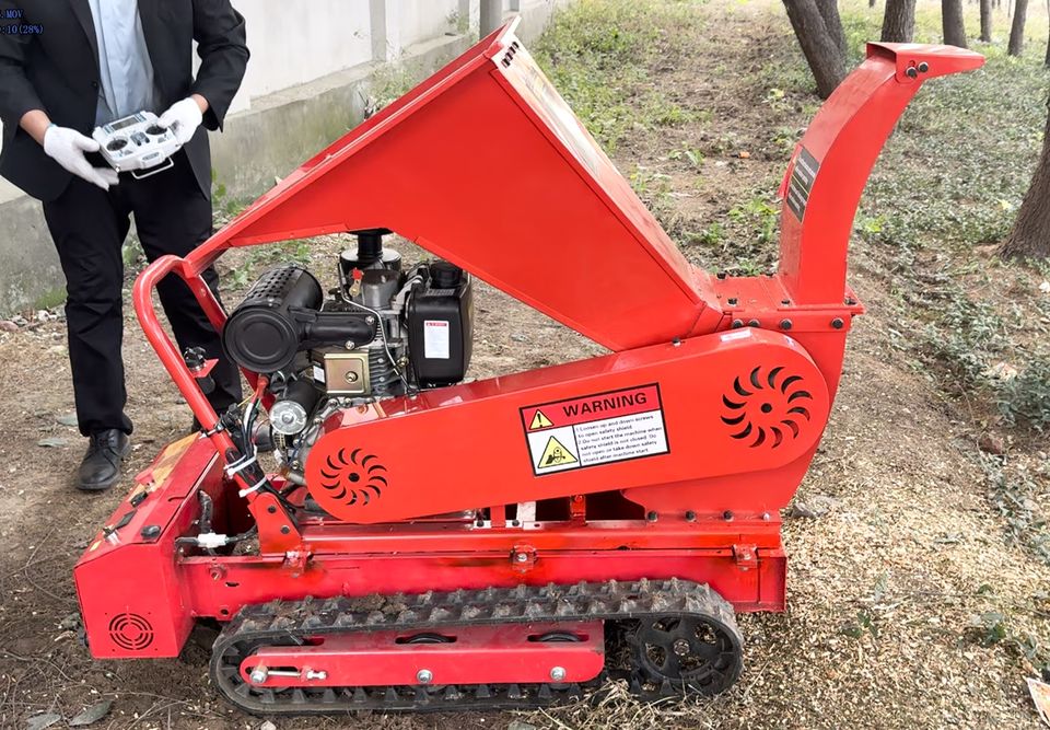 New High-End Industrial Remote Control Tree Crusher with Smart Wide ...