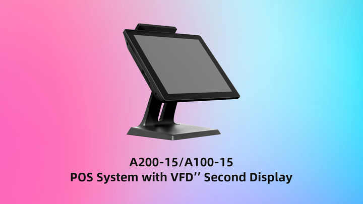 Electronic Pos Machines Cash Register with VFD Customer Display ...