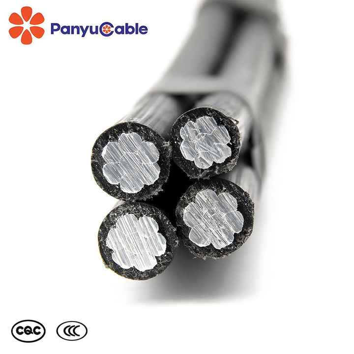 Wholesale ABC 3 Phase Electrical Cable Bundle Cable 0.6/1kv Aluminum Conductor Cable PE/XLPE/PVC ...