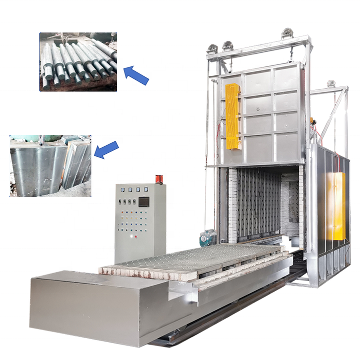 Car Bottom Tempering Furnace Bogie Hearth Furnace for Heat Treatment ...