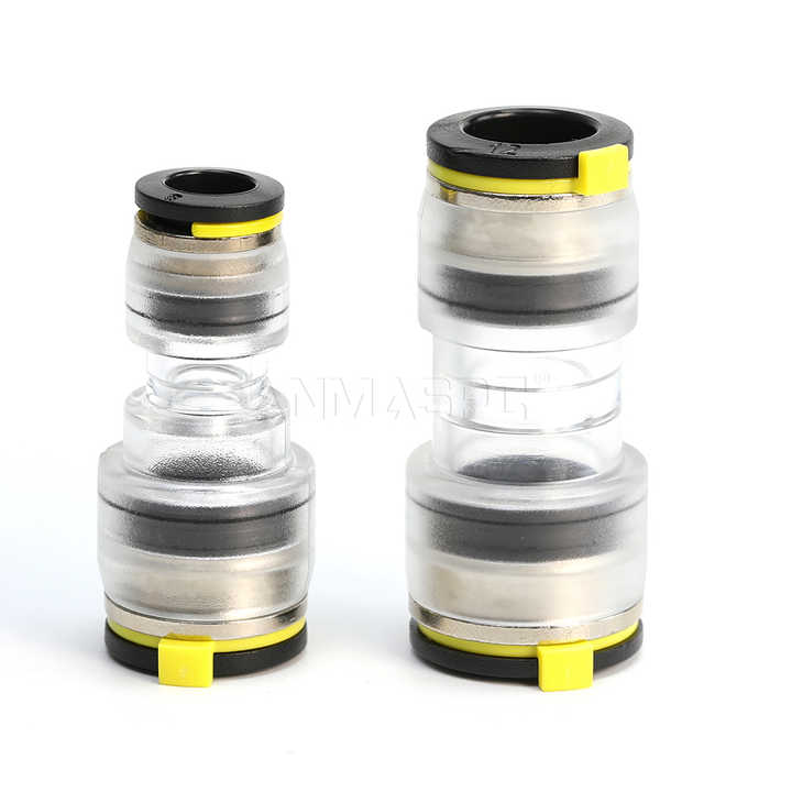 ANMASPC Brand FTTX Transparent 3-16 mm Zinc Alloy Duct Connector ...