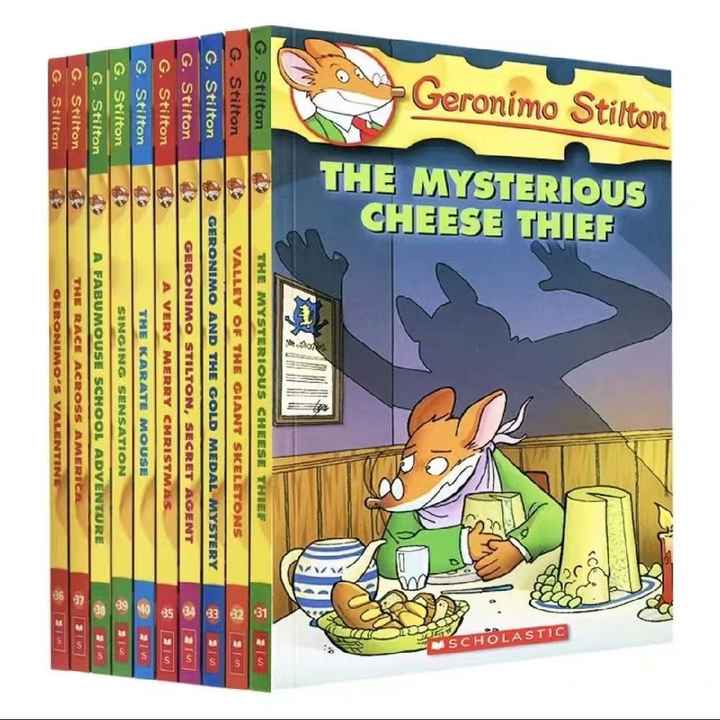 Geronimo Stilton Series - 1-80 Volumes of Fun & Adventure