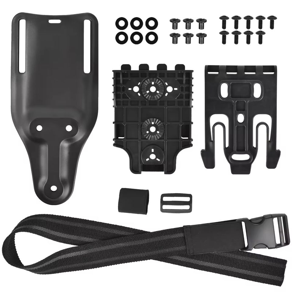 Tactical Nylon Hunting Quick Release Leg Holster Quick Locking System ...
