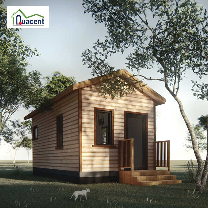 Quacent Fully-Decorated Luxury Prefab House Fast Construction Sips Structure Prefabricated Villa ...