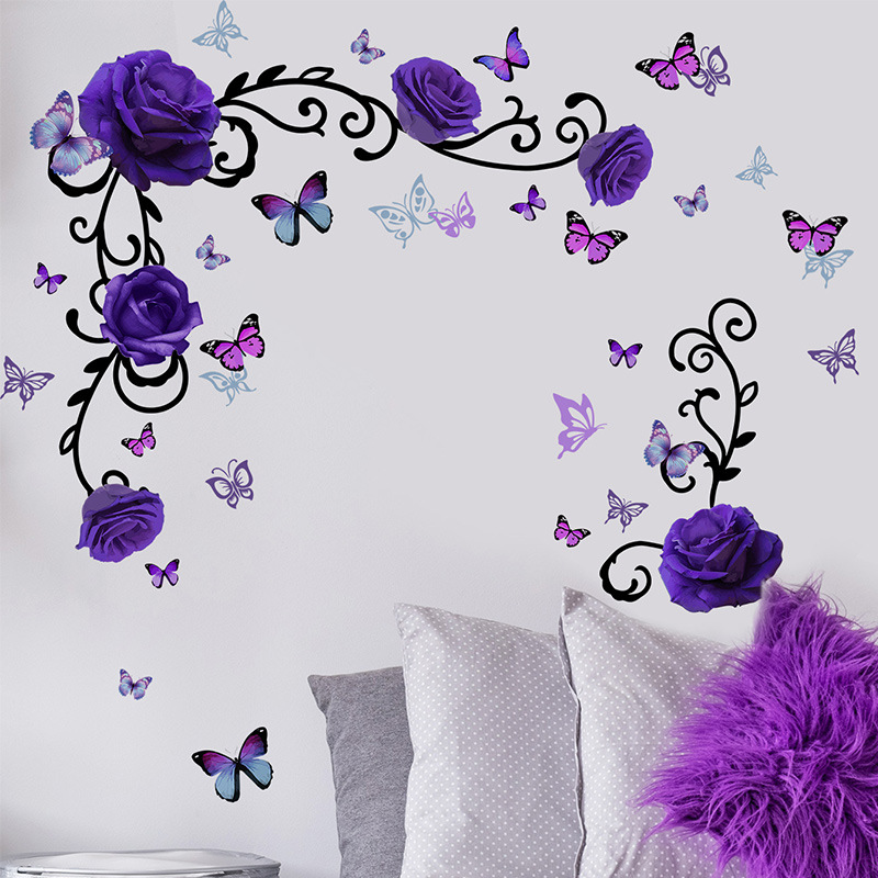 purple wall stickers purple wall stickers Suppliers and Manufacturers at Alibaba
