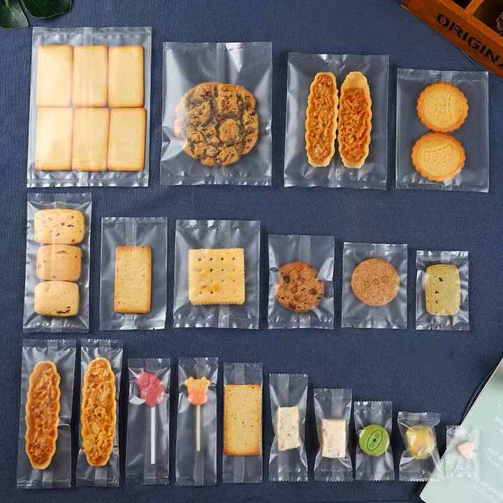 Transparent Cereal Bar Packaging Bags Energy Bars Decoration Flavors ...