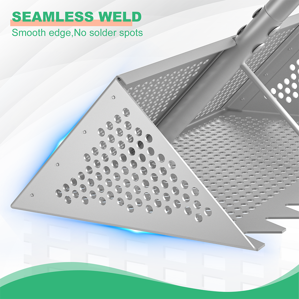 Vertak Long Handle Sand Cleaning Rake - Aluminum Oxide