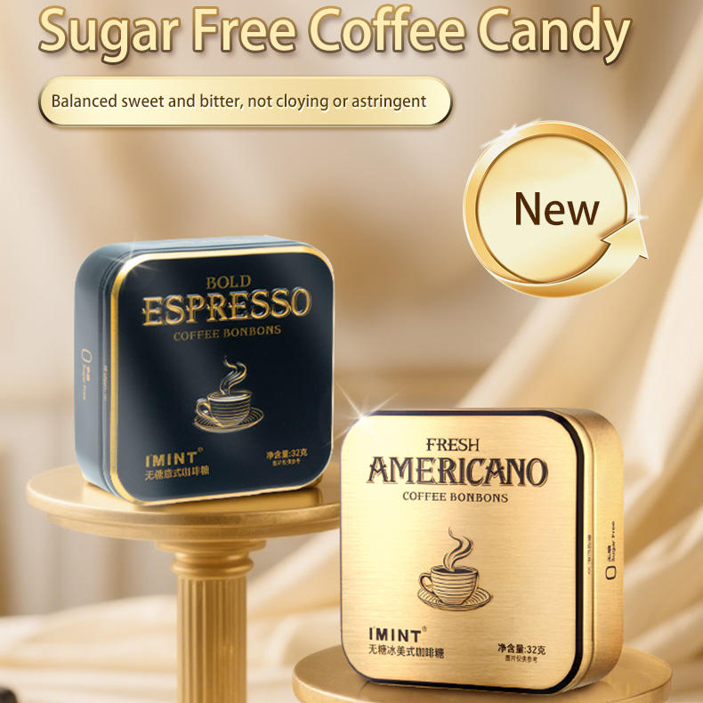 I'MINT Sugar Free Xylitol Coffee Bonbons - Refreshing Americano Flavor ...