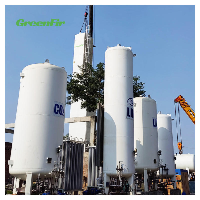 air Separation Process Flow Diagram/cryogenic Nitrogen Generator ...