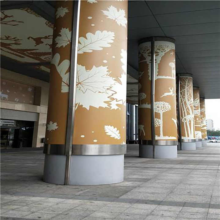 Aluminum Panel Cladding for Commercial Building, Weather Resistant ...