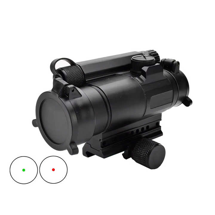 LUGER Tactical M4 Red Green Dot Reflex Optics Sight Scope Fit for 20mm ...