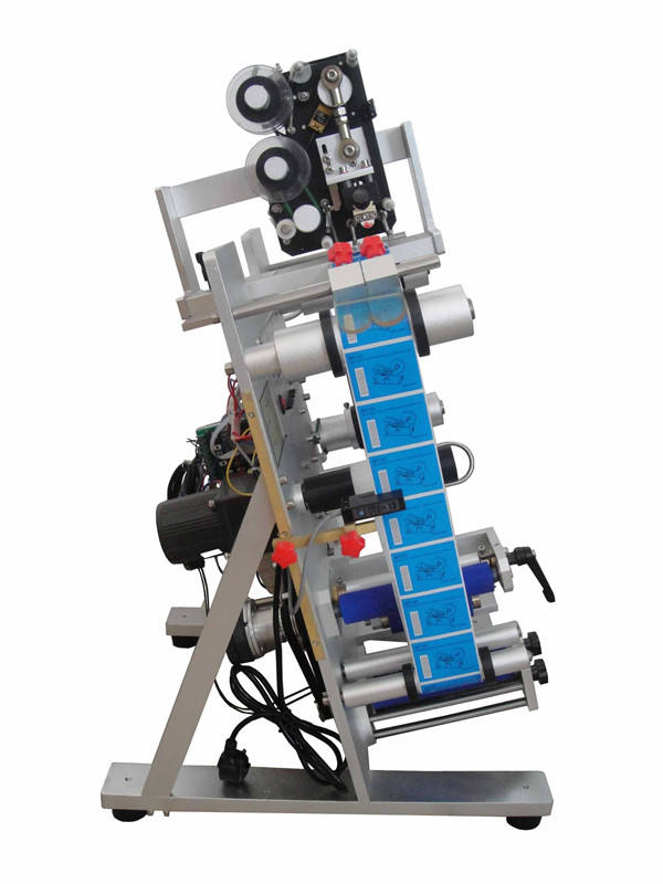Automatic Desktop Vertical Inline Sticker Labeling Machine With Date ...