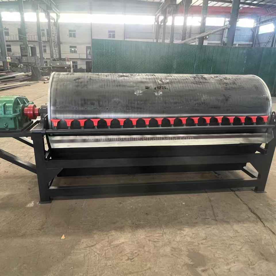 Permanent Magnet Wet Magnetic Separator Machine for Ferrous Non-ferrous ...
