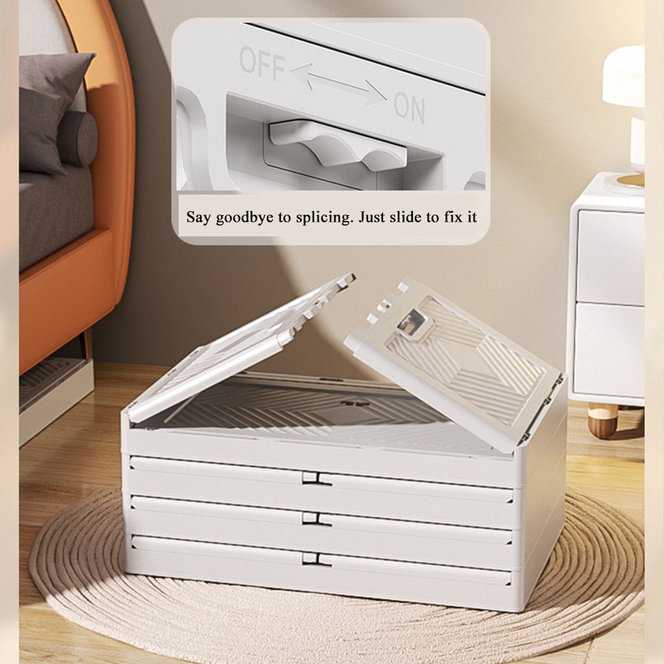 Wholesale Large Capacity Stackable Household Transparent Clothing ...