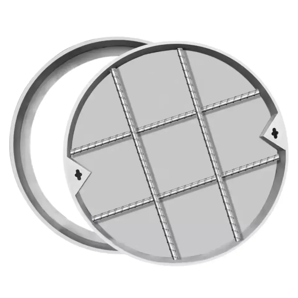 Durable Stainless Steel Manhole Covers for Outdoor Use