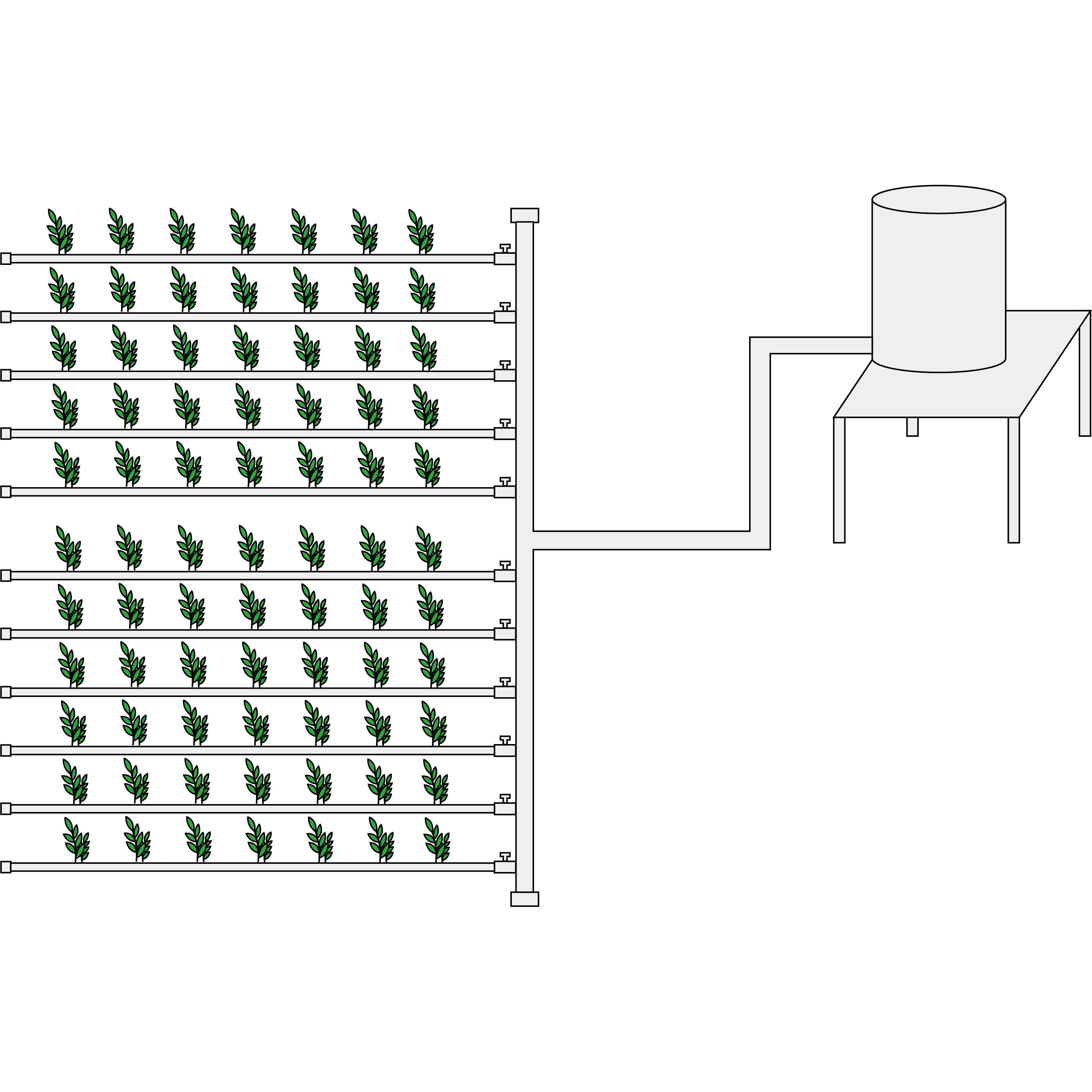 Large Scale Gravity Irrigation Systems
