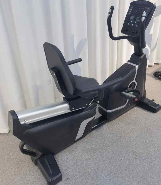 S&H Recumbent Magnetic Control Home Exercise Function Bike Comfortable ...